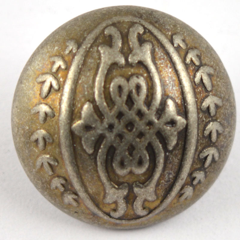 Embossed Domed Metal Button – SMD Knitting