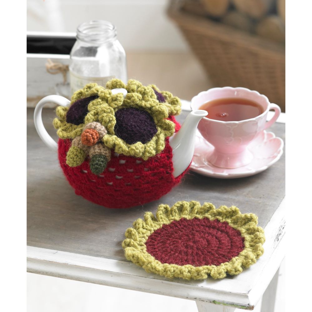 St9099 Tea Cosy and Tea Pot Mat Alpaca DK – SMD Knitting