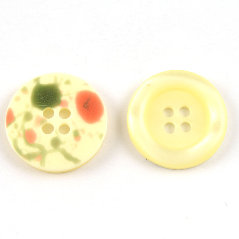 Double-sided Pearlescent Paint Splash Back Buttons – SMD Knitting