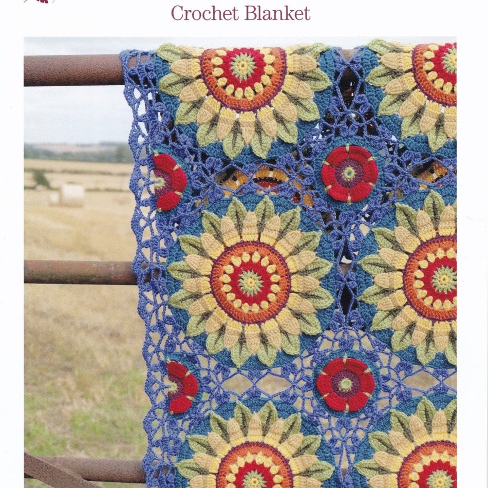 Stylecraft Fields of Gold Crochet Blanket by Janie Crow – SMD Knitting